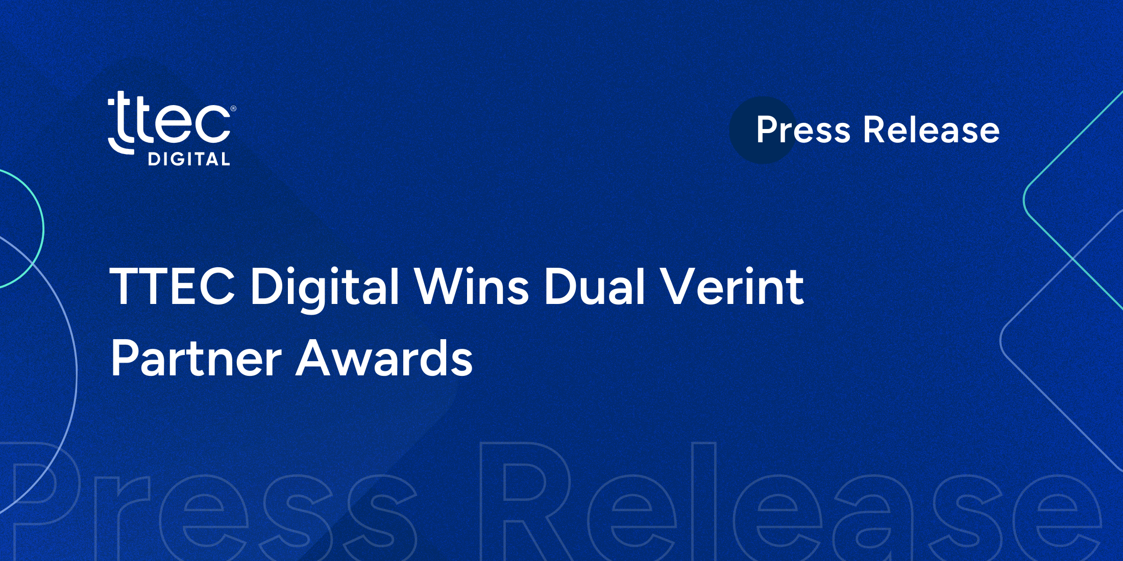 TTEC Digital wins dual Verint partner awards | TTEC Digital
